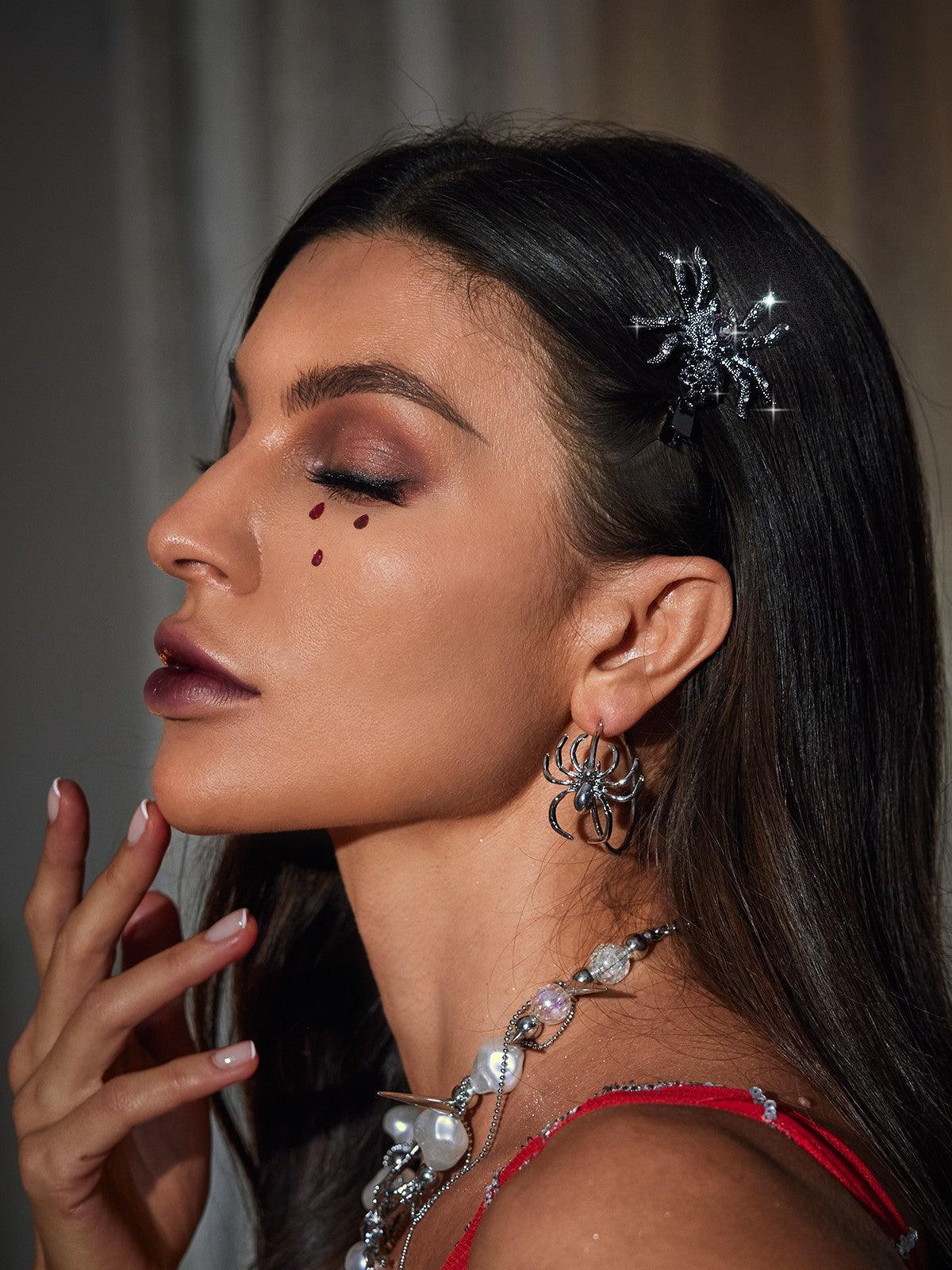 Alcina Crystal Spider Barrettes – Mew Mews