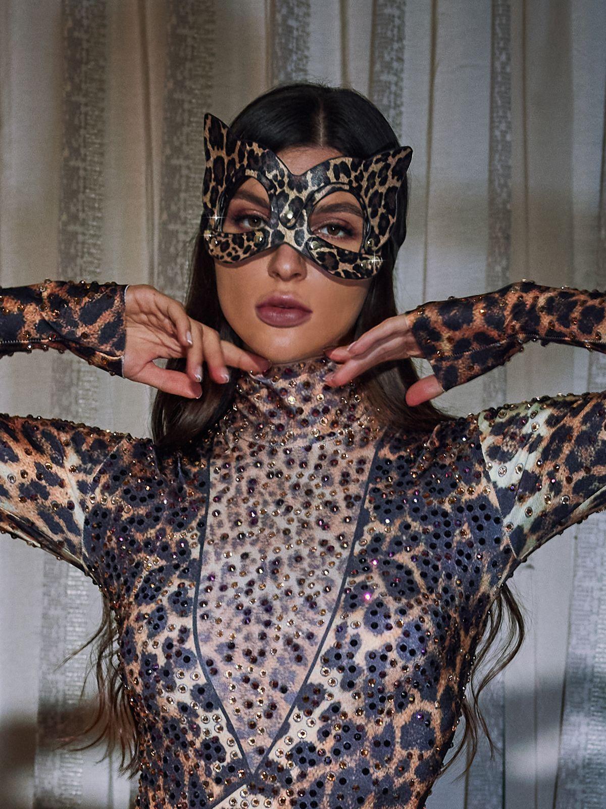 Ashur Leopard Cat Mask – Mew Mews