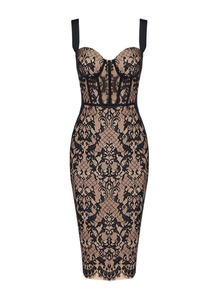 Finbar Lace Bandage Dress – Mew Mews