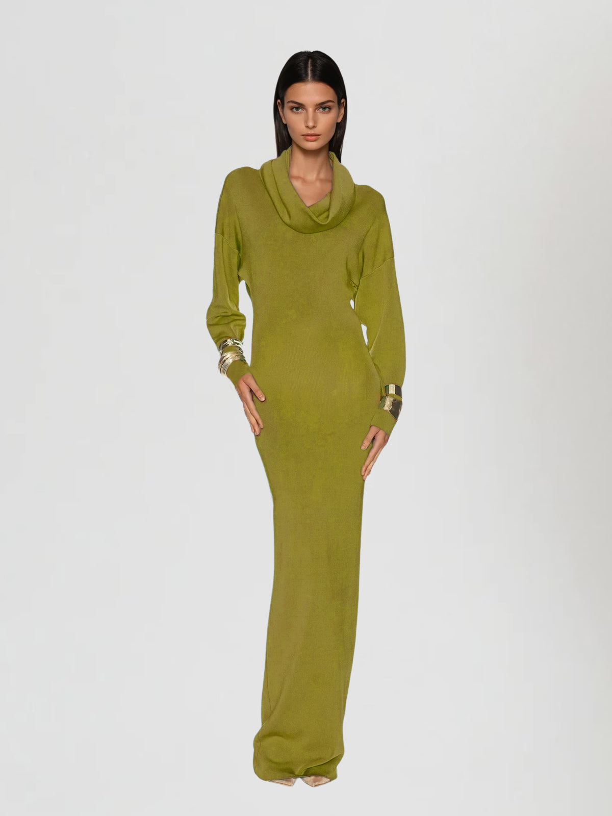 Frostar Hooded Maxi Dress – Mew Mews