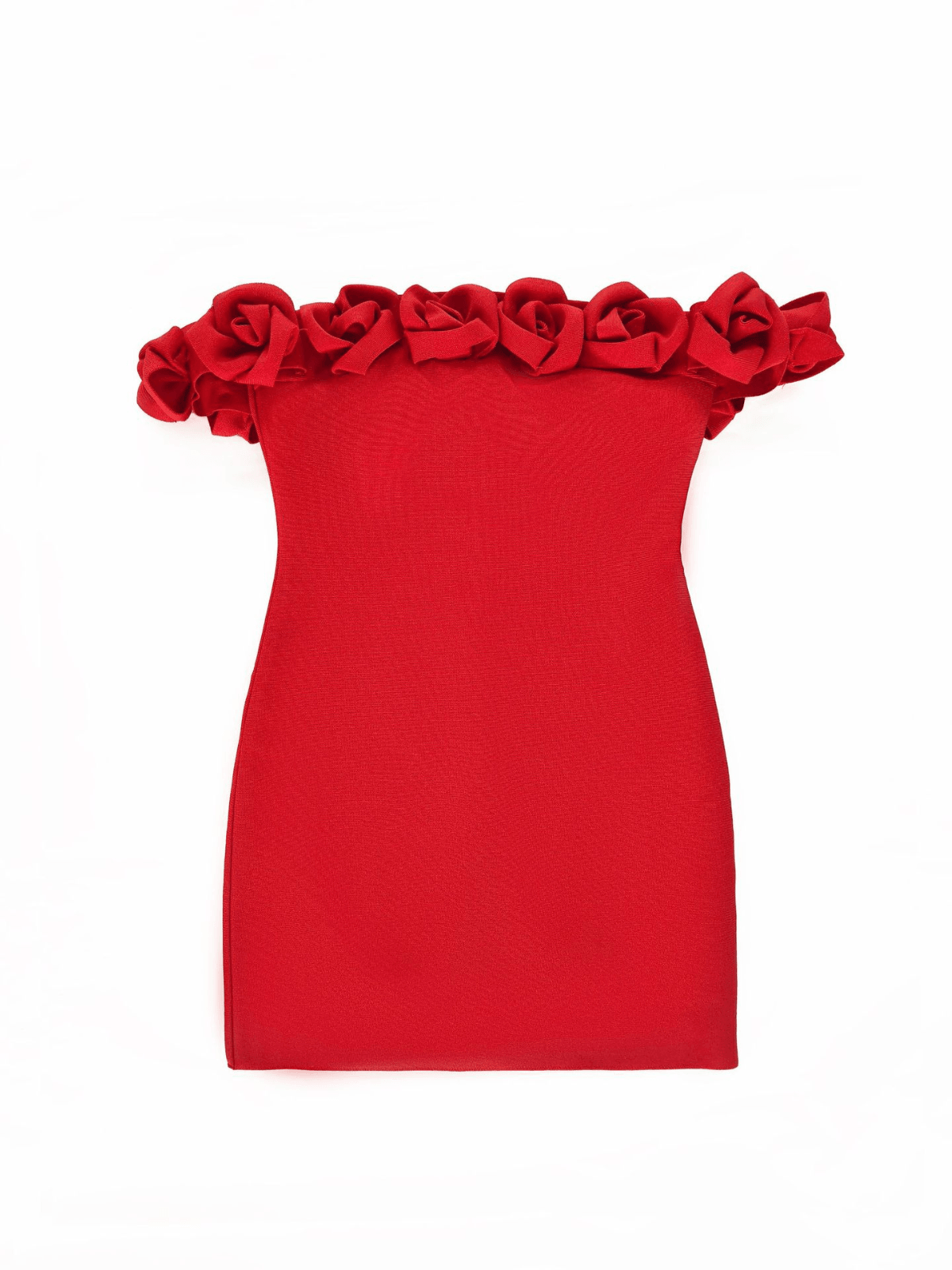 Jester Off Shoulder Flower Bandage Dress – Mew Mews
